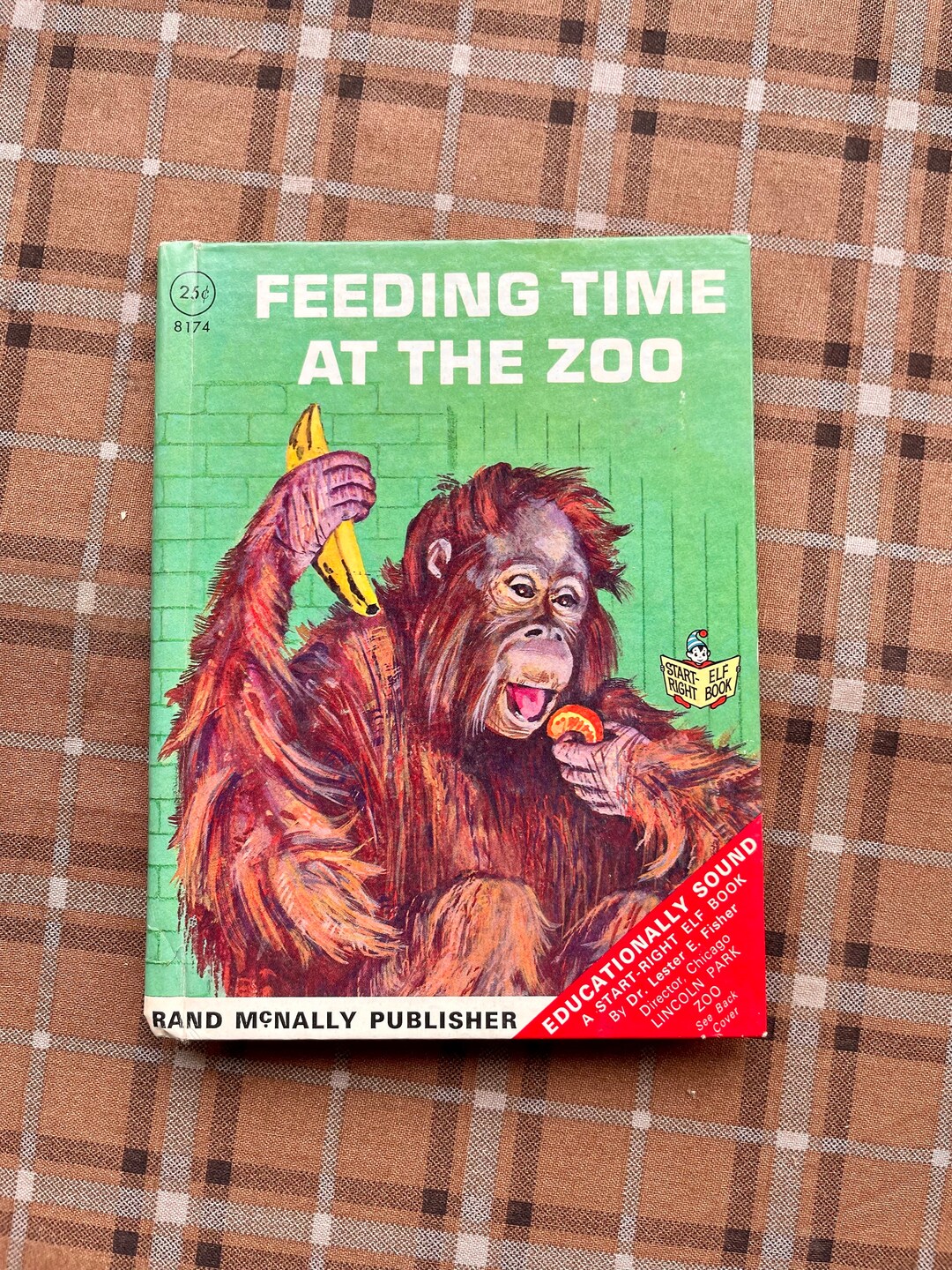 Vintage Feeding Time at the Zoo Children’s Book Rand Mcnally - Etsy