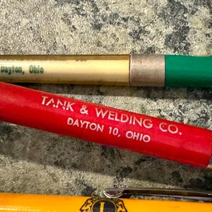 Vintage Advertising Ink Pen Lot - Etsy