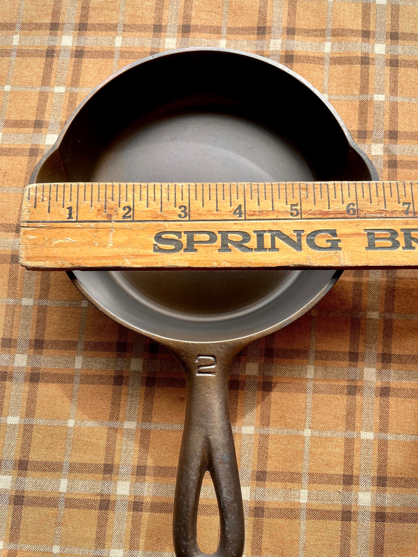 RARE! Griswold #2 Large Block Logo Cast Iron Skillet - Etsy