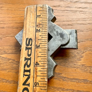 Antique Pewter Masonic Square and Compass Hinged Ice Cream/chocolate ...