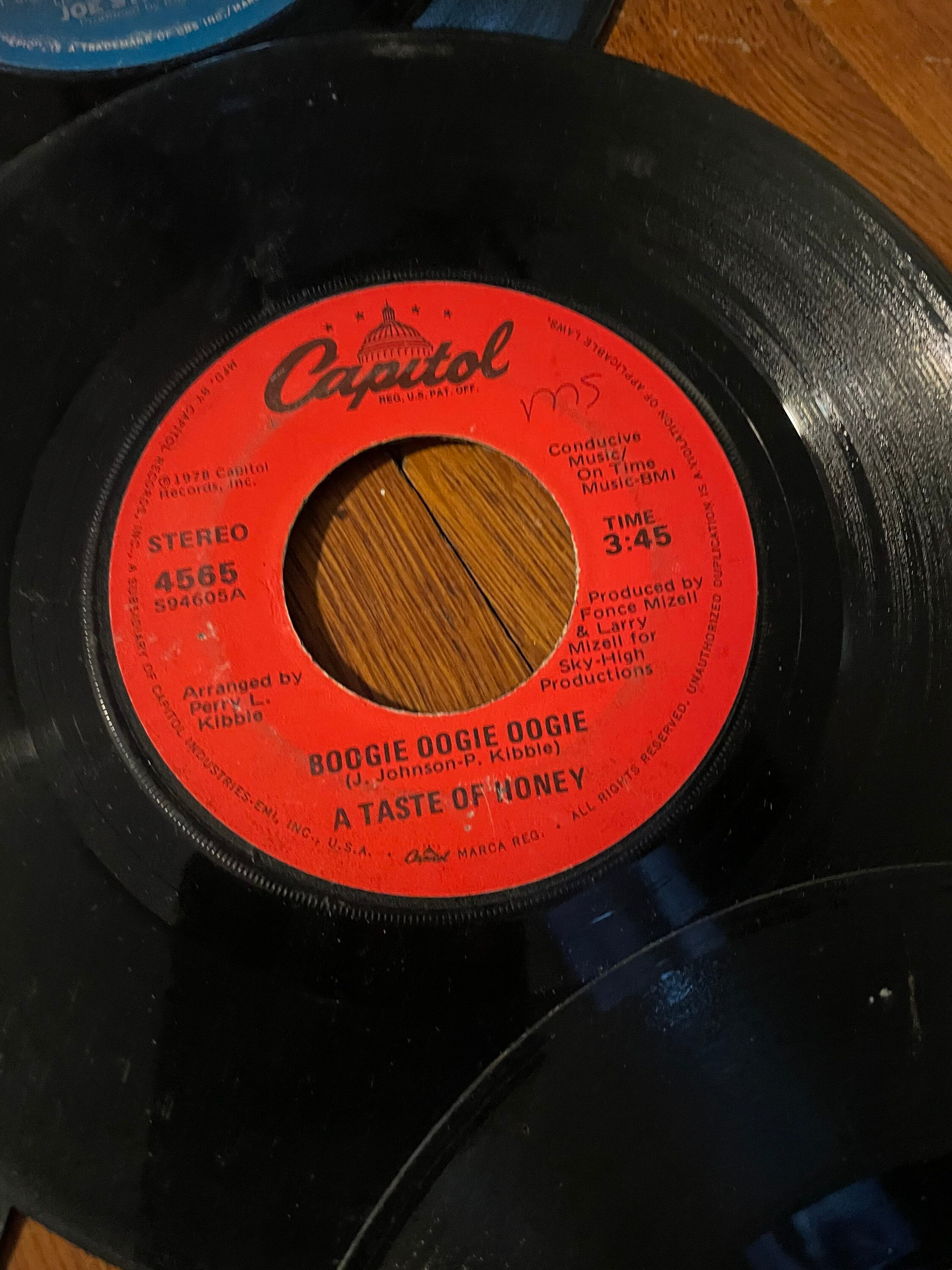 Lot of 7 Vintage 45rpm Vinyl Records - Etsy