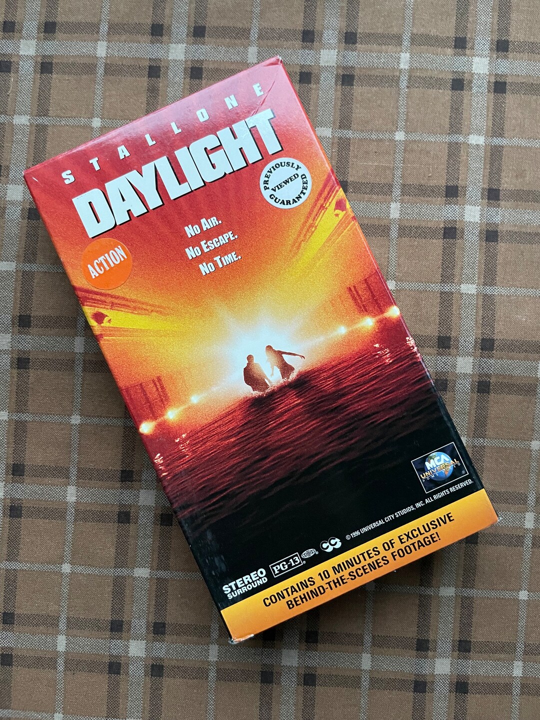 Vintage Daylight Stallone Movie VHS Movie - Etsy