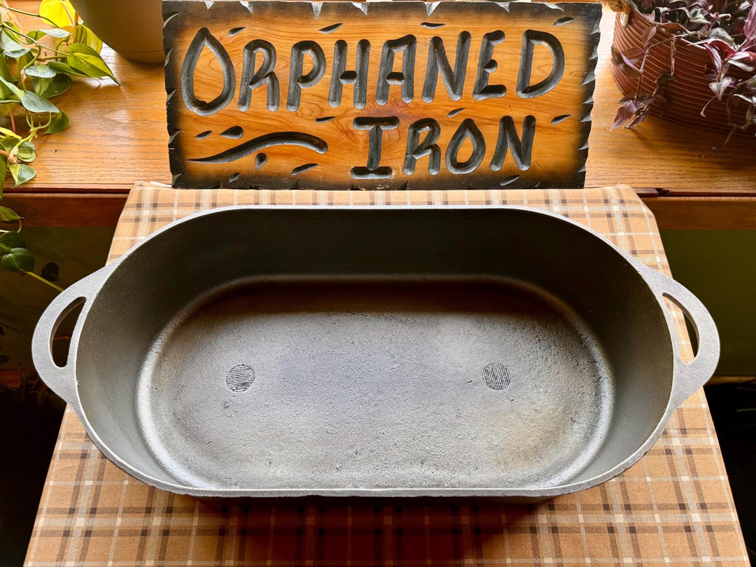 Rare! Lodge Deep Sportsman Cast Iron Fish Fryer - Etsy