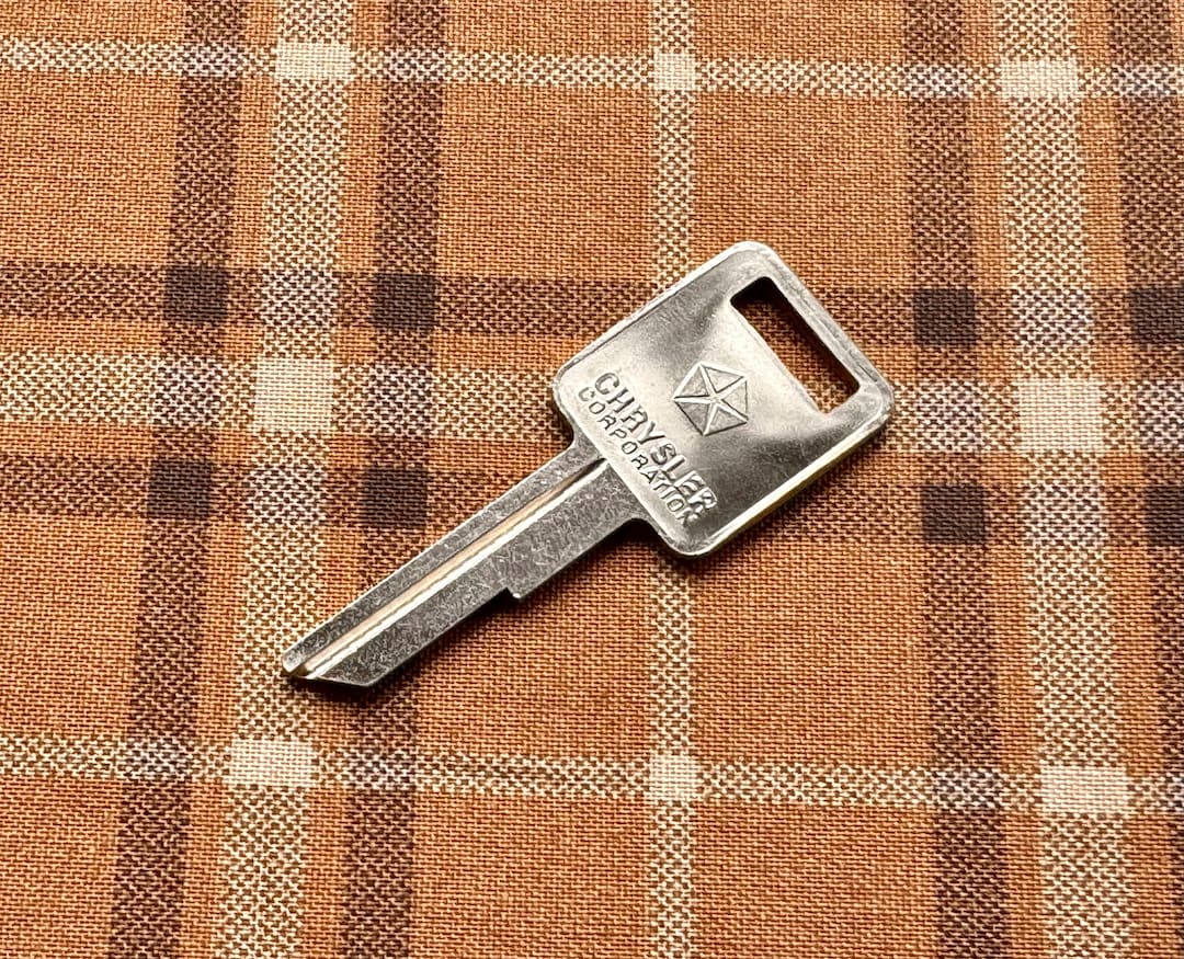 Strattec Primary Ignition Key Blank for 1973-1990 Chrysler Dodge Jeep ...