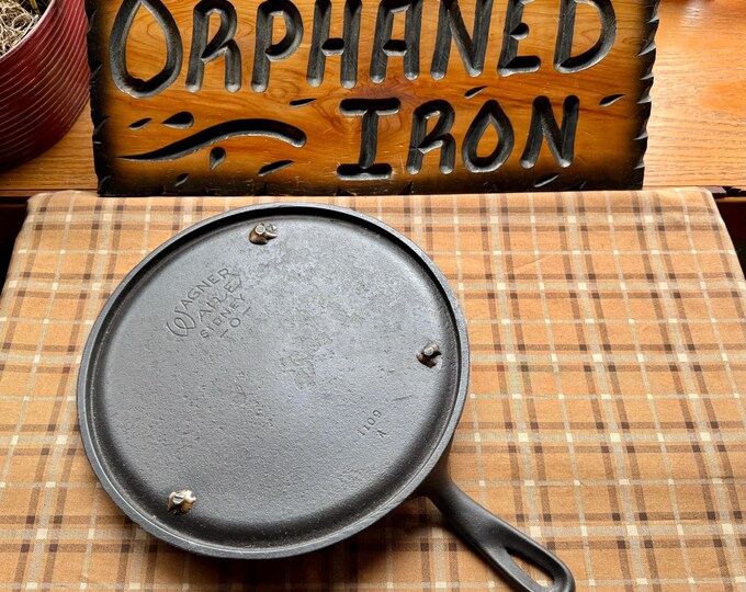 Wagner #9 Stylized Logo Hand Griddle Cast Iron Comal - Etsy