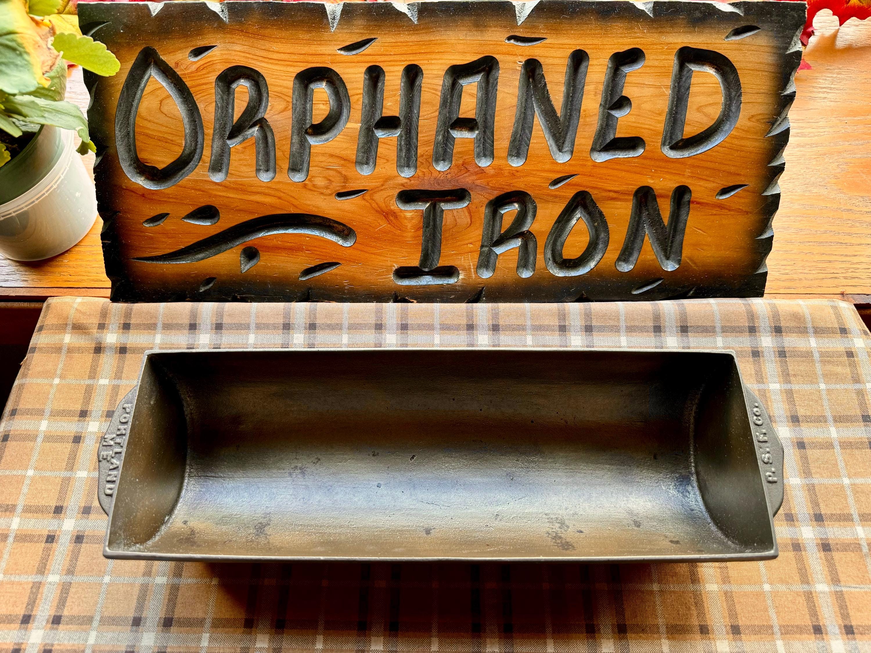 RARE! Portland Stove Foundry Atlantic Bread Loaf Cast Iron Pan - Etsy