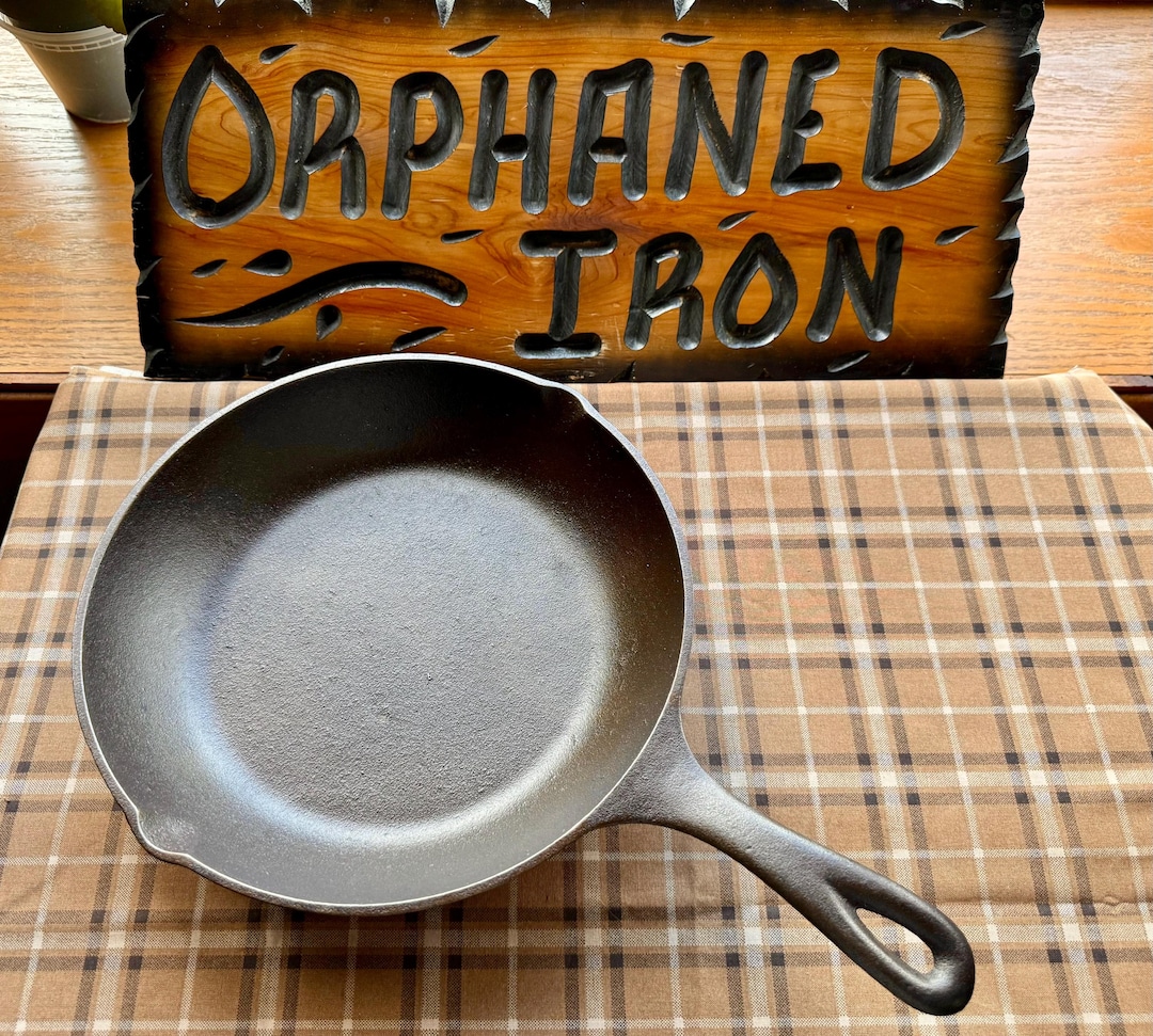 Vintage 3-notch Lodge Cast Iron Chef Skillet - Etsy