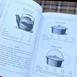 Sidney Ware Cast Iron Hollow Ware Catalog #20 Reprint Book - Etsy