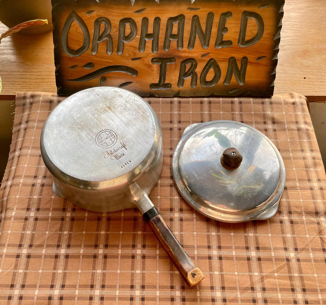 Rare! Griswold Aluminum Aristocrat Sauce Pot With Lid - Etsy