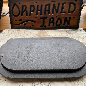 1800’s Single Spout Long Griddle/sad Iron Heater - Etsy