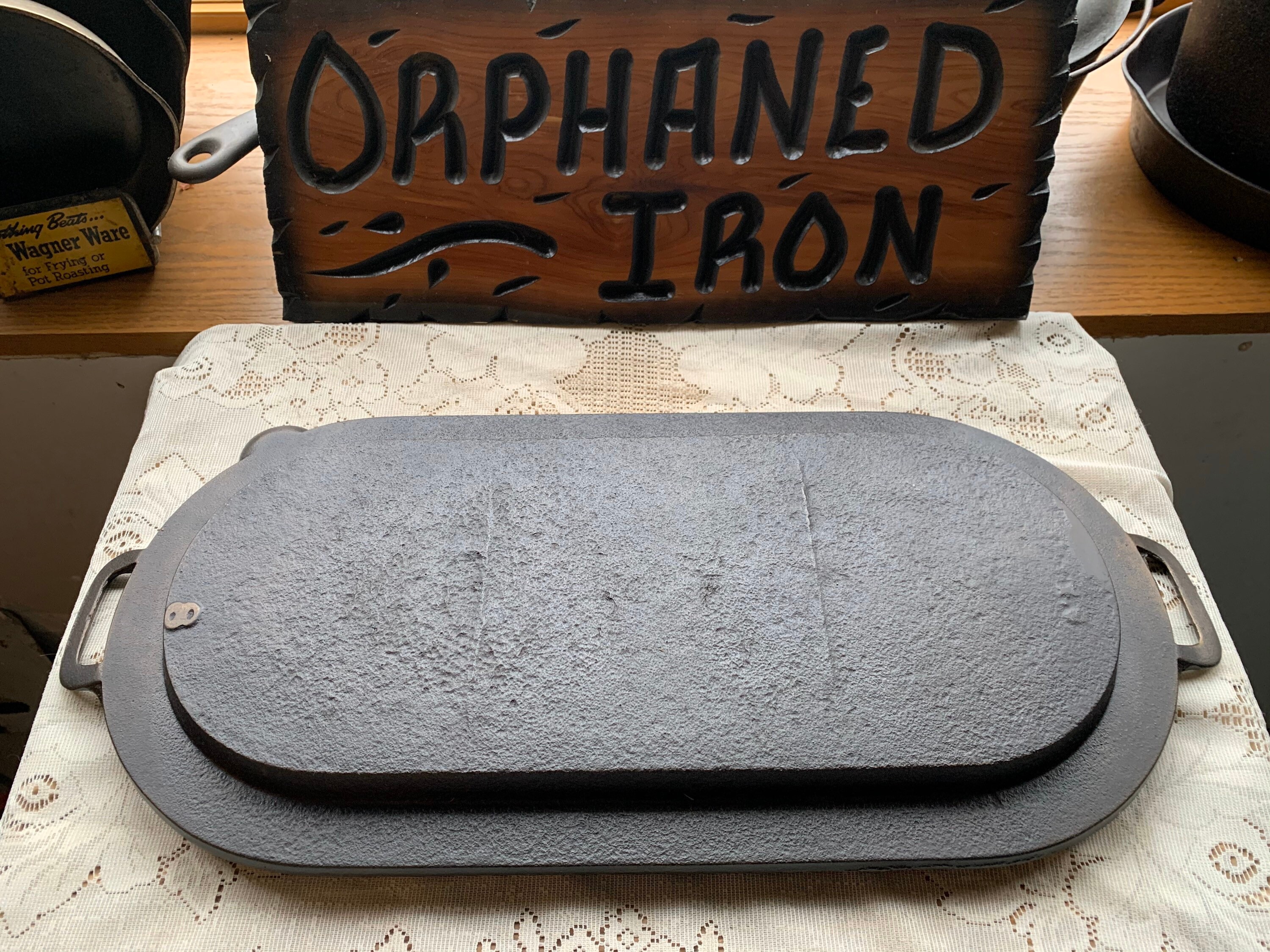 1800’s Single Spout Long Griddle/sad Iron Heater - Etsy