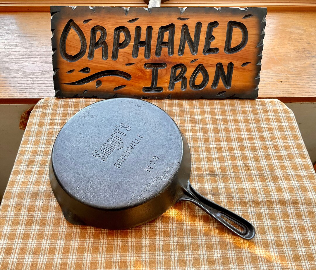 Smart’s #9 Canadian Cast Iron Skillet - Etsy