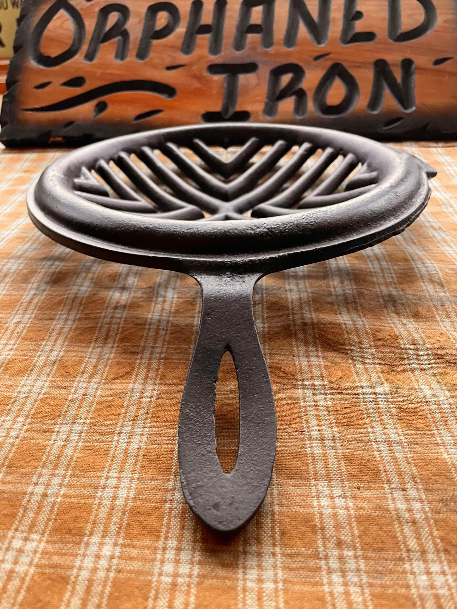 Rare 1800s Cast Iron Broiler Pan - Etsy