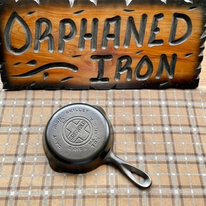 RARE Griswold 2 Large Block Logo Cast Iron Skillet - Etsy