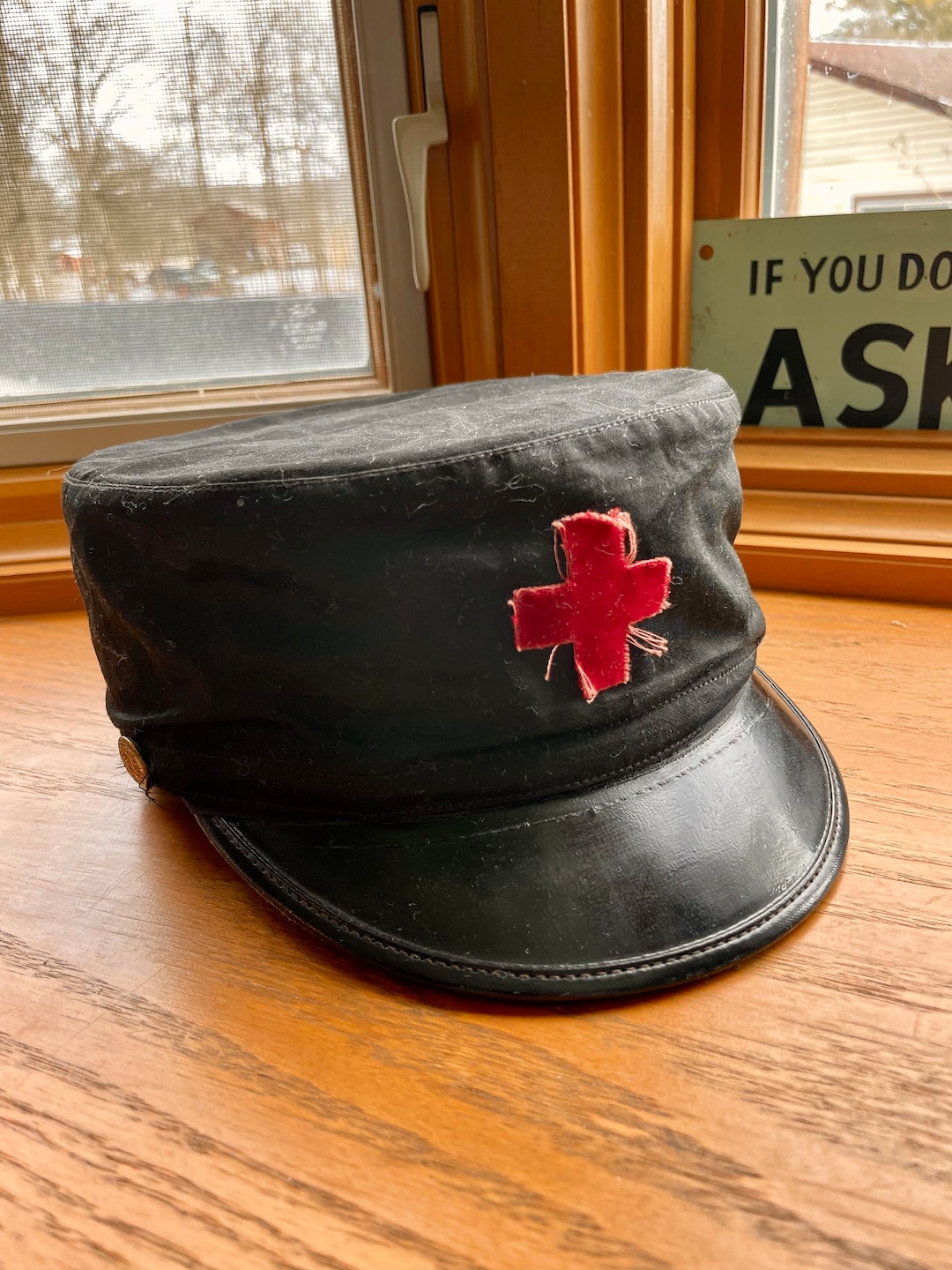 Antique Knights Templar Fatigue Cap Masonic Hat - Etsy