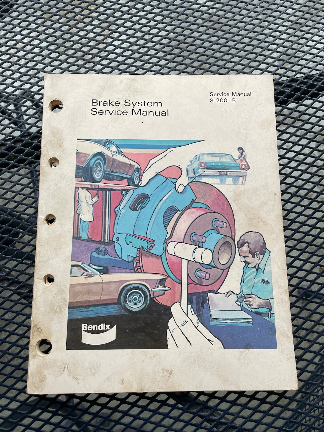 Vintage Bendix Brake Systems Service Shop Manual Supplement - Etsy