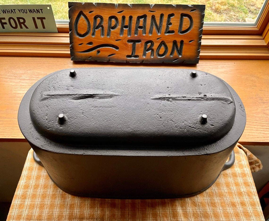 1800s Gate Marked Cast Iron Ham Boiler - Etsy