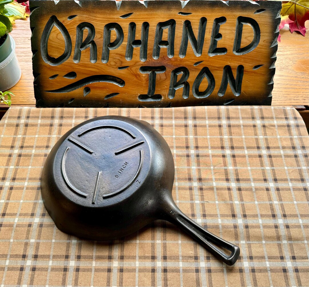 Rare! Wagner “mercedes” Cast Iron Chef Skillet - Etsy