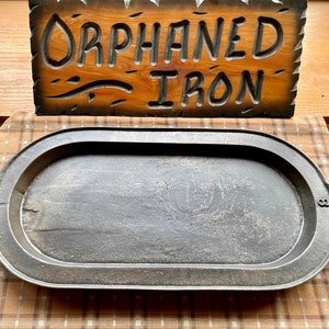 1800’s Raised #8 Long Griddle Sad Iron Heater - Etsy