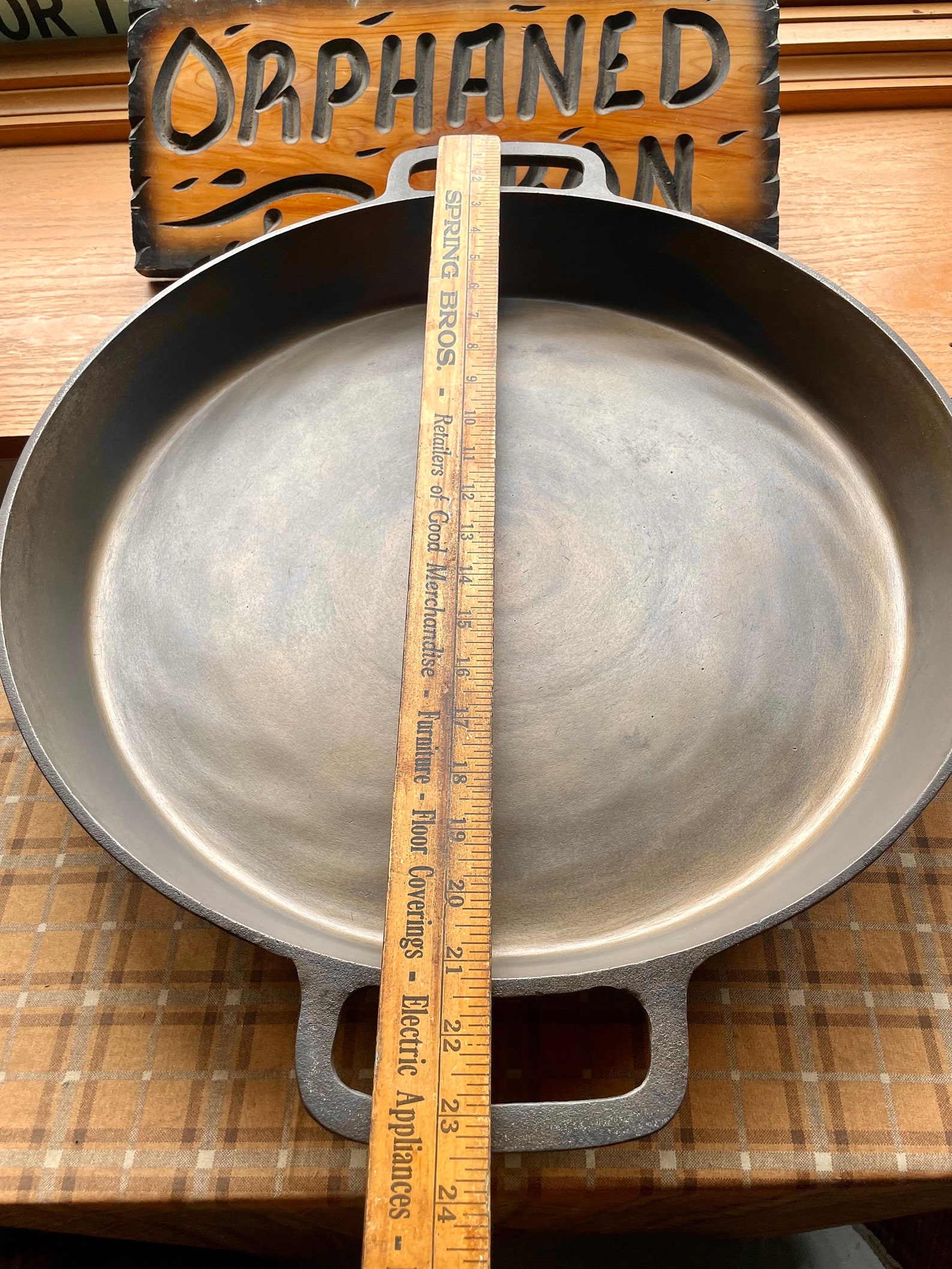 RARE! Lodge #20 Hotel Cast Iron Skillet - Etsy