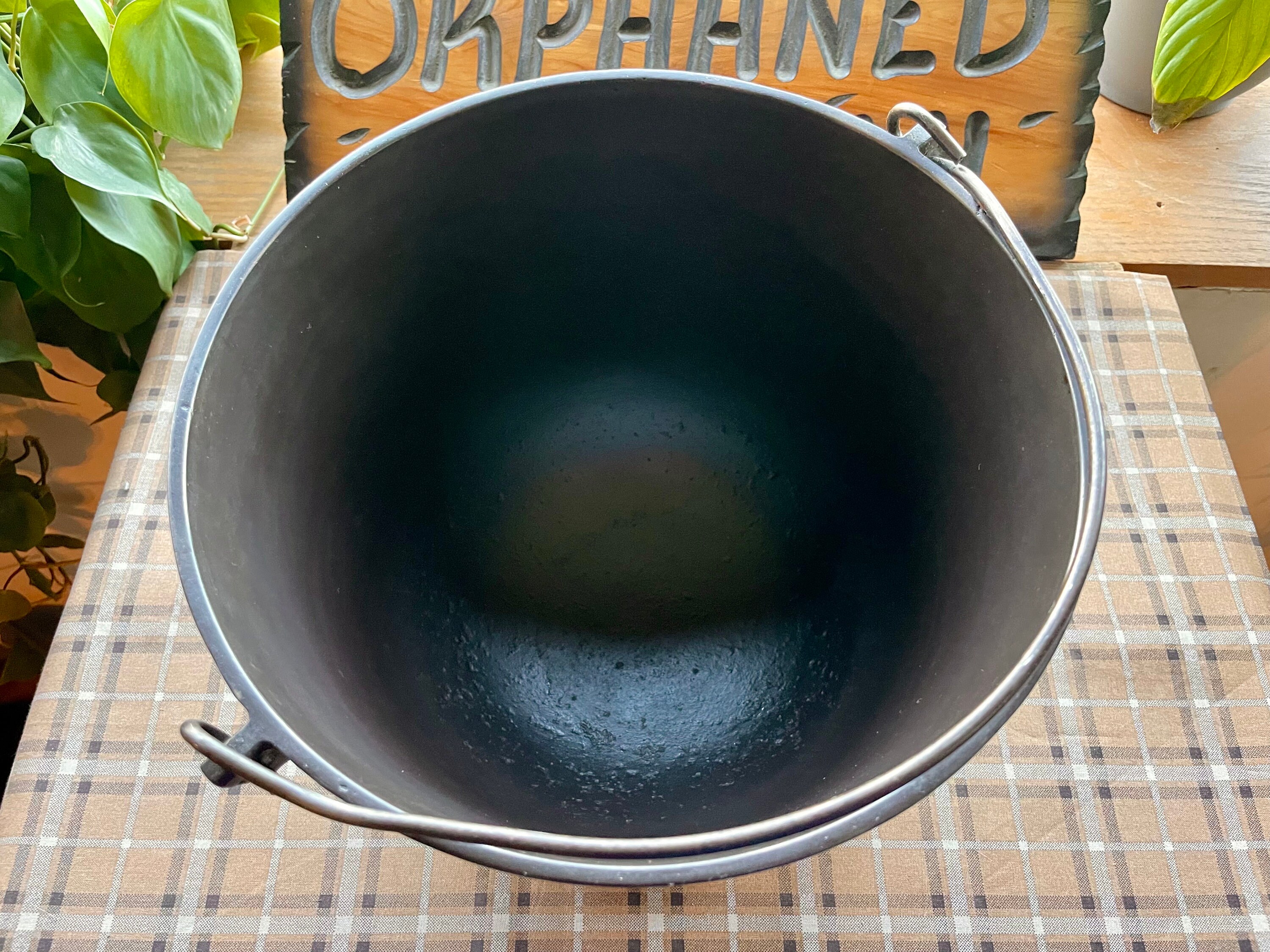 Wow! Sidney Hollow Ware #8 Cast Iron Bean Pot Kettle - Etsy