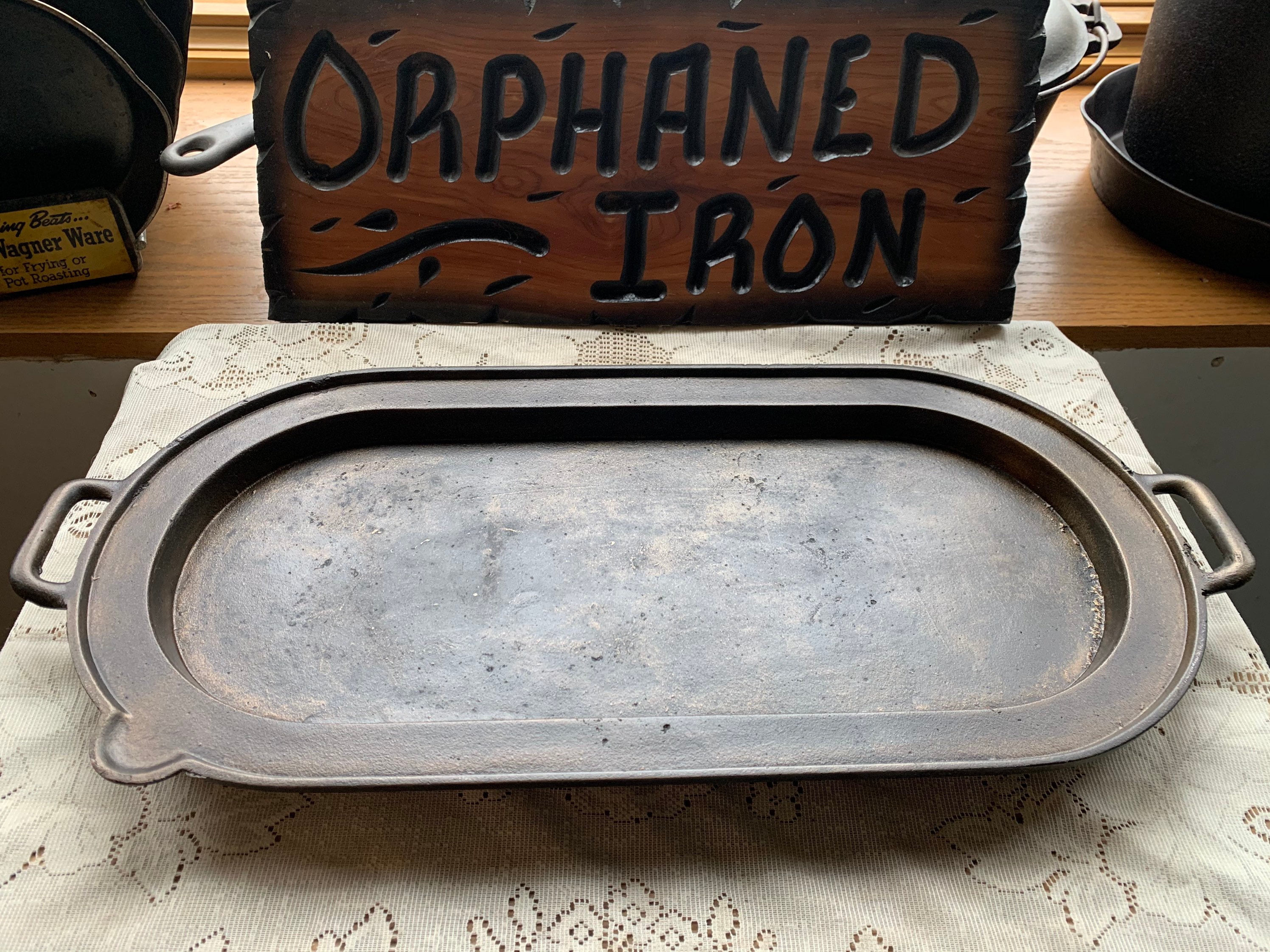 1800’s Single Spout Long Griddle/sad Iron Heater - Etsy