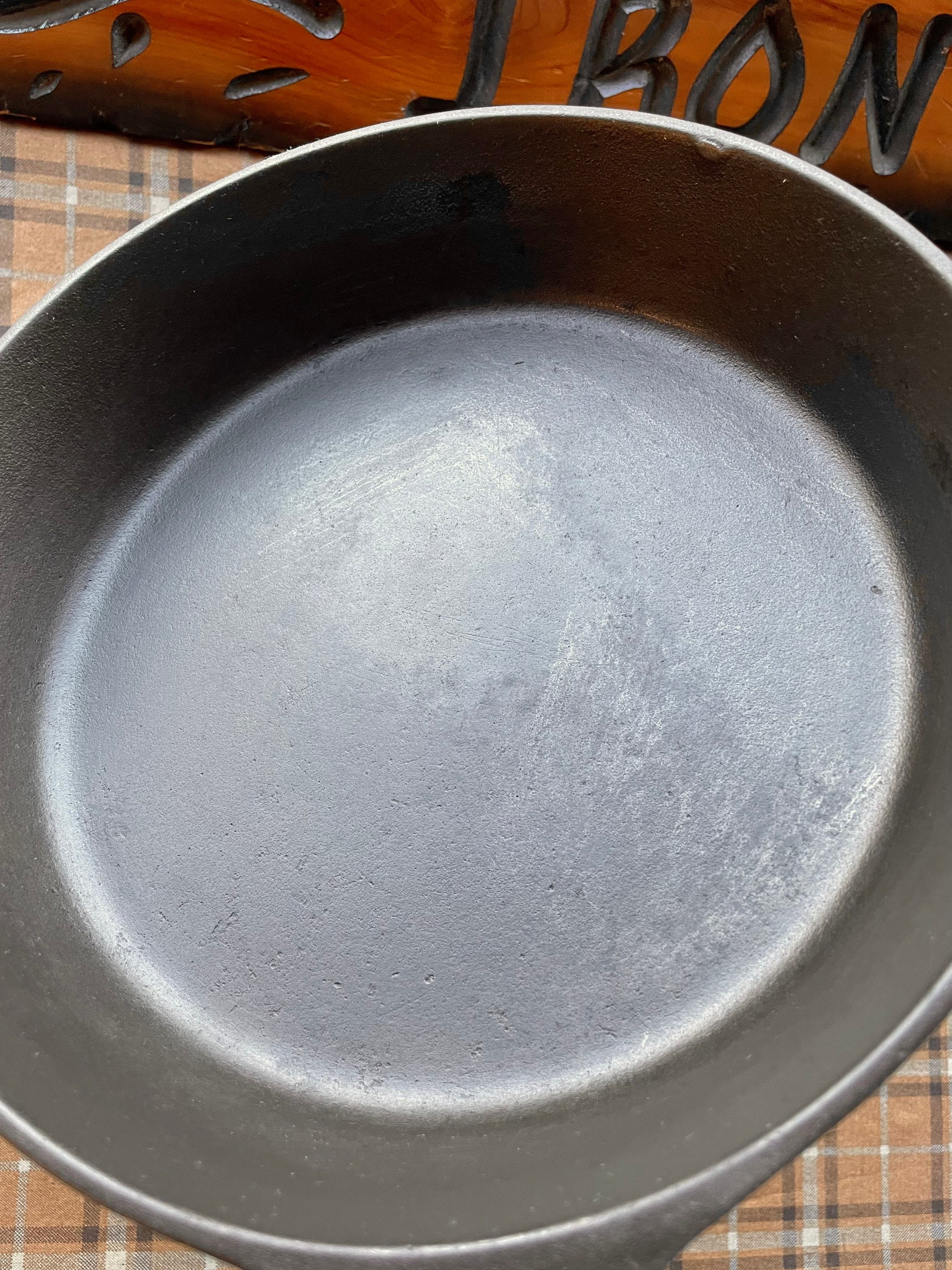 3-notch Lodge #6 Cast Iron Skillet - Etsy