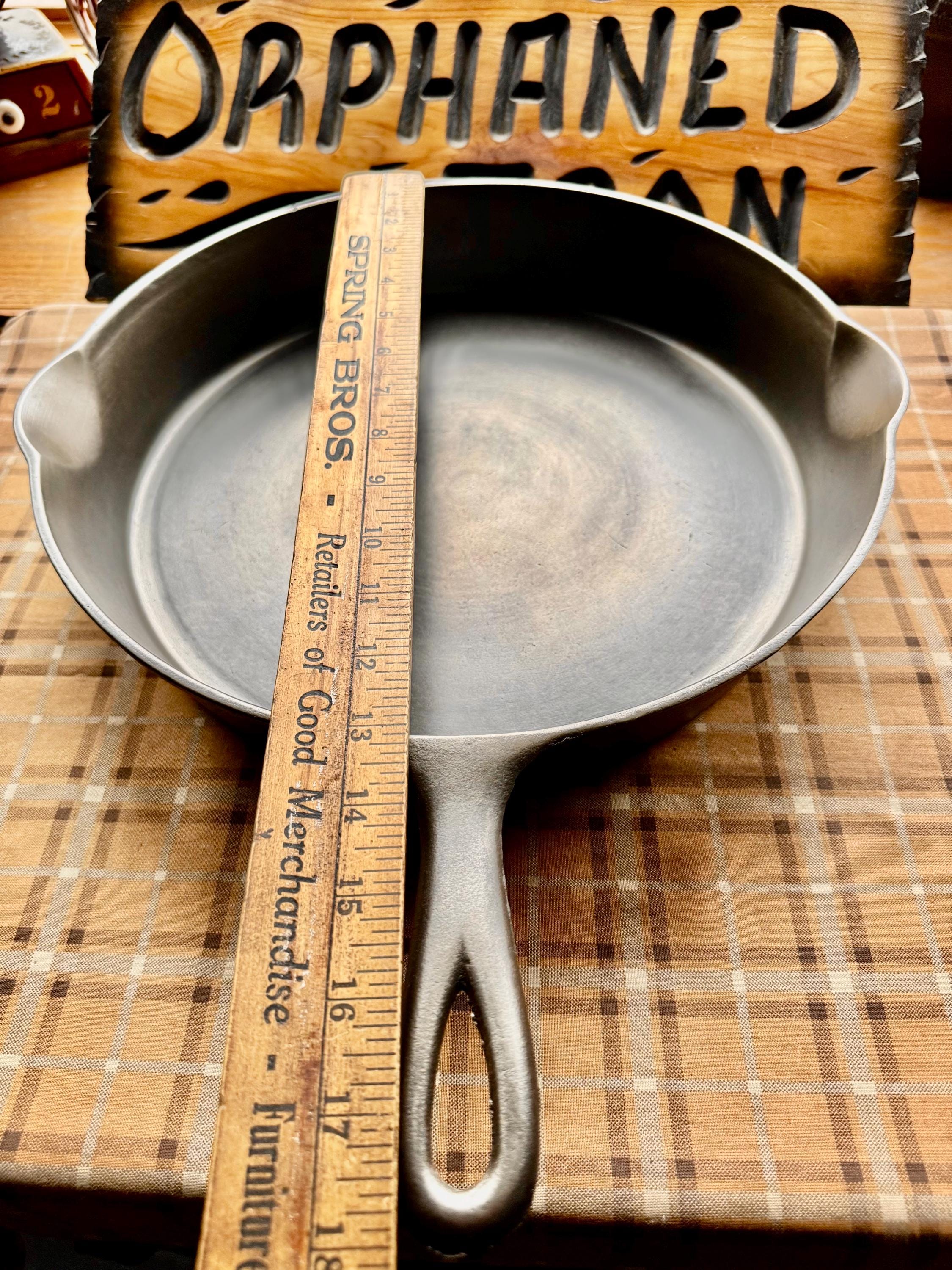 RARE! Sidney #12 Block Logo Cast Iron Skillet - Etsy