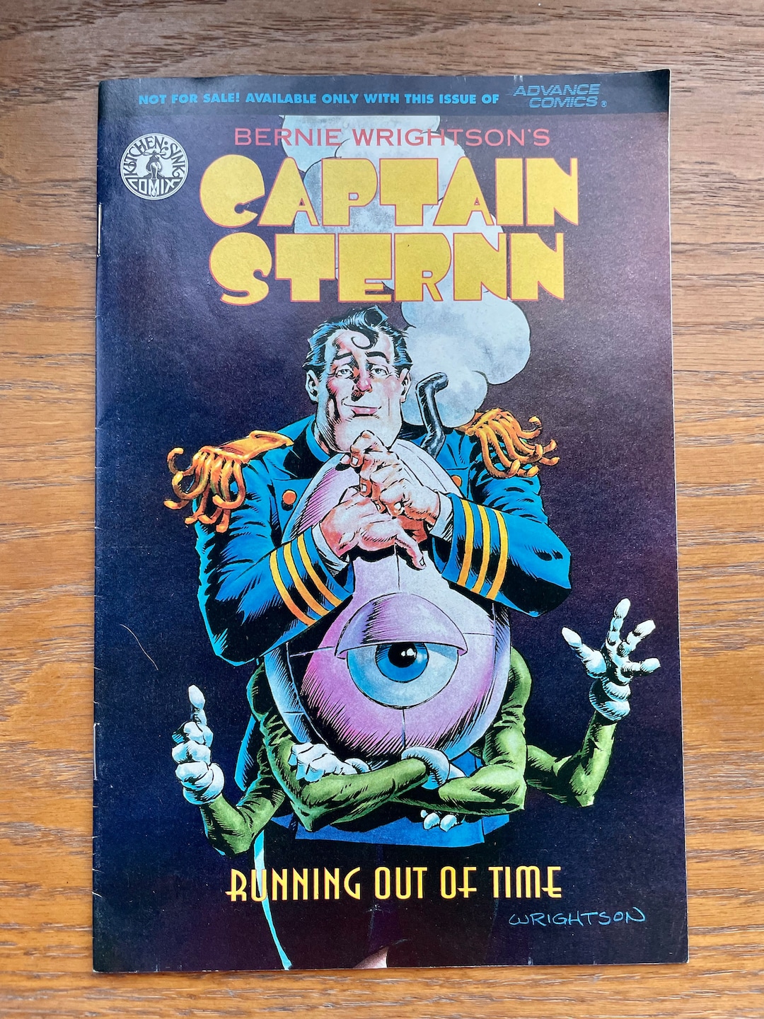 1993 Bernie Wrightsons Captain Sternn Comic Book - Etsy