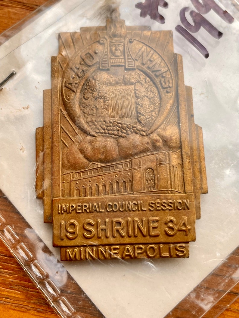 1934 Shriners International Imperial Council Session Minneapolis ...
