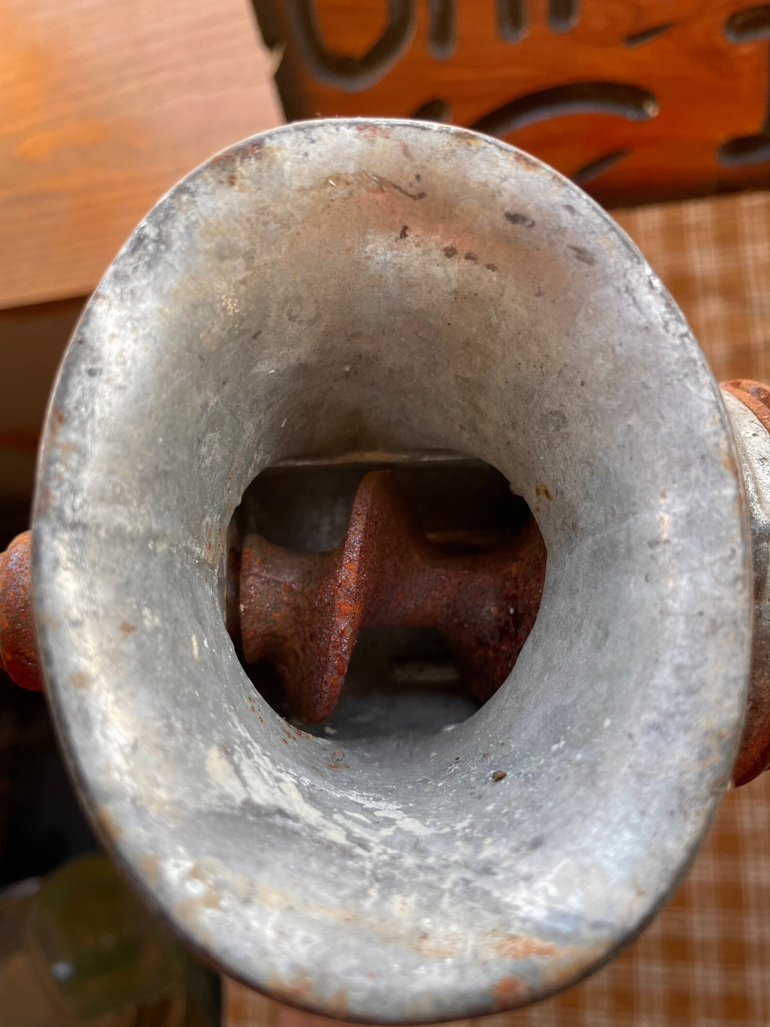 Keystone Cast Iron Food Chopper Meat Grinder - Etsy
