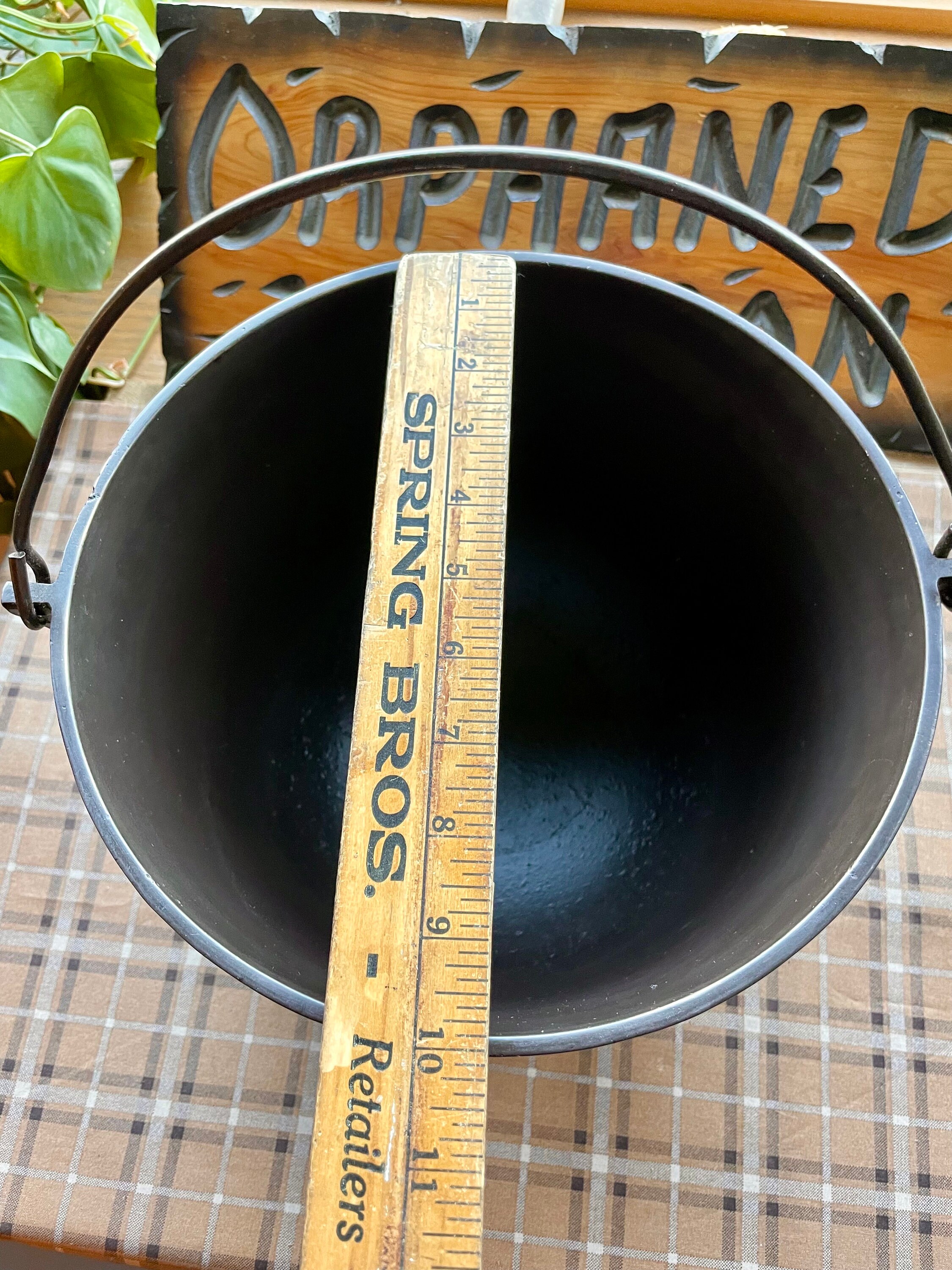 Wow! Sidney Hollow Ware #8 Cast Iron Bean Pot Kettle - Etsy