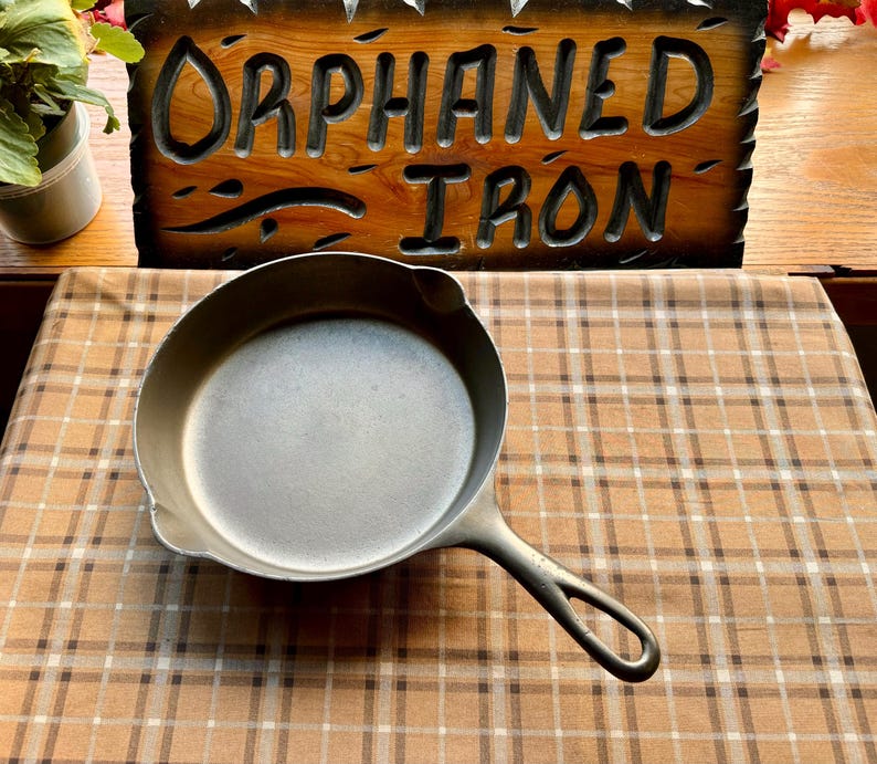 RARE! Pre-griswold Erie #6 Cast Iron Skillet - Etsy
