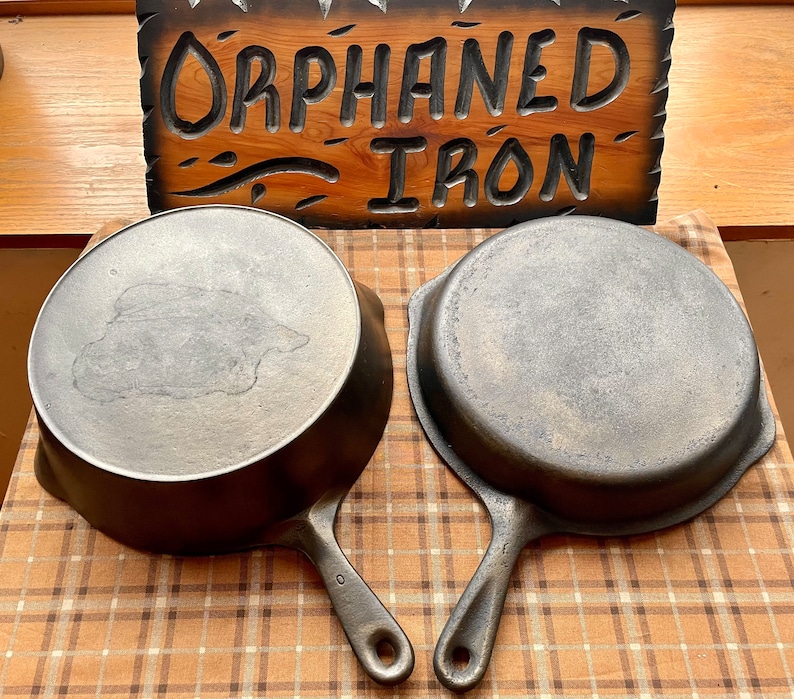 Wagner Ware Combo Cast Iron Skillet Set - Etsy