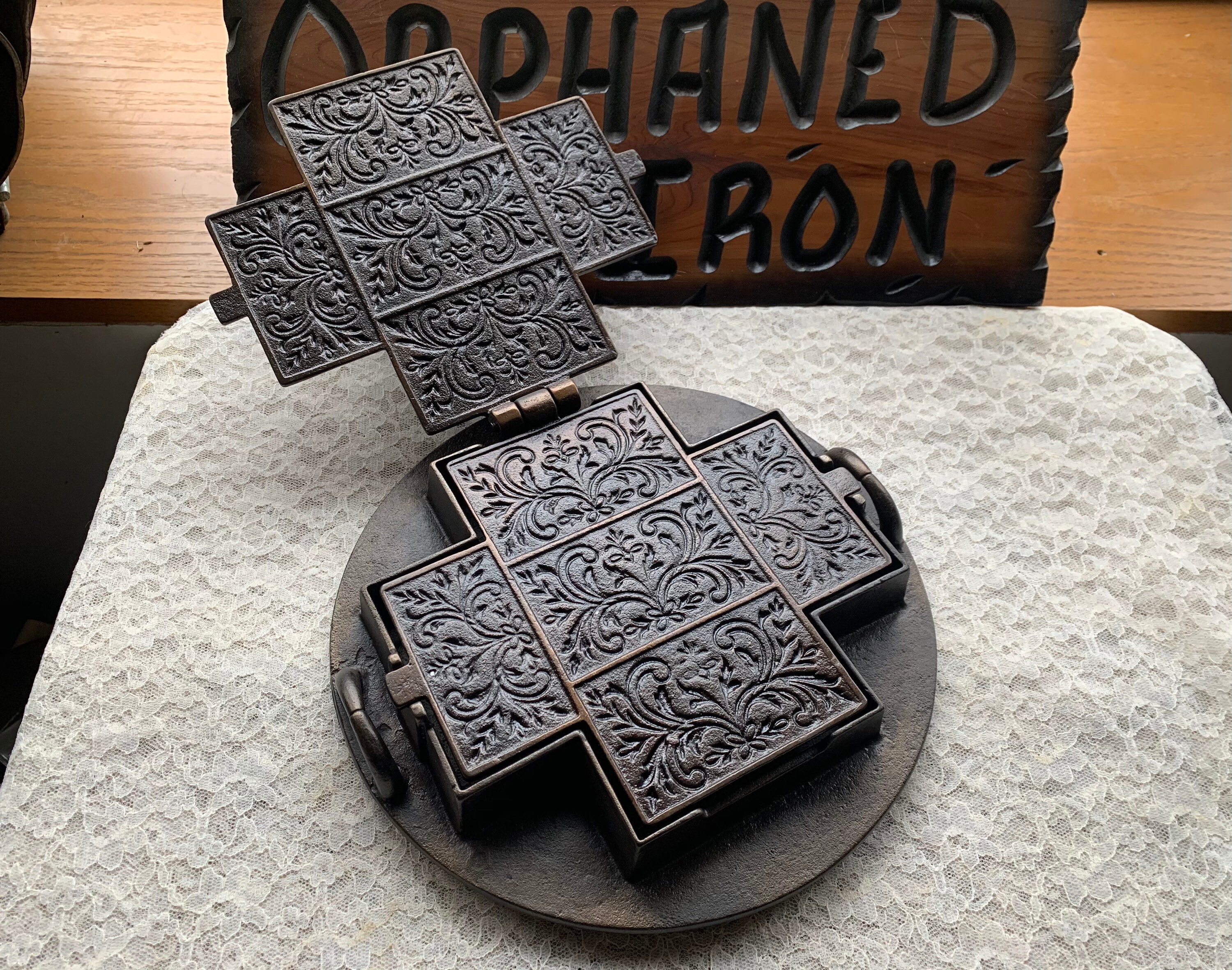 RARE Alfred Andersen Goro Wafer/pizelle Iron | Etsy