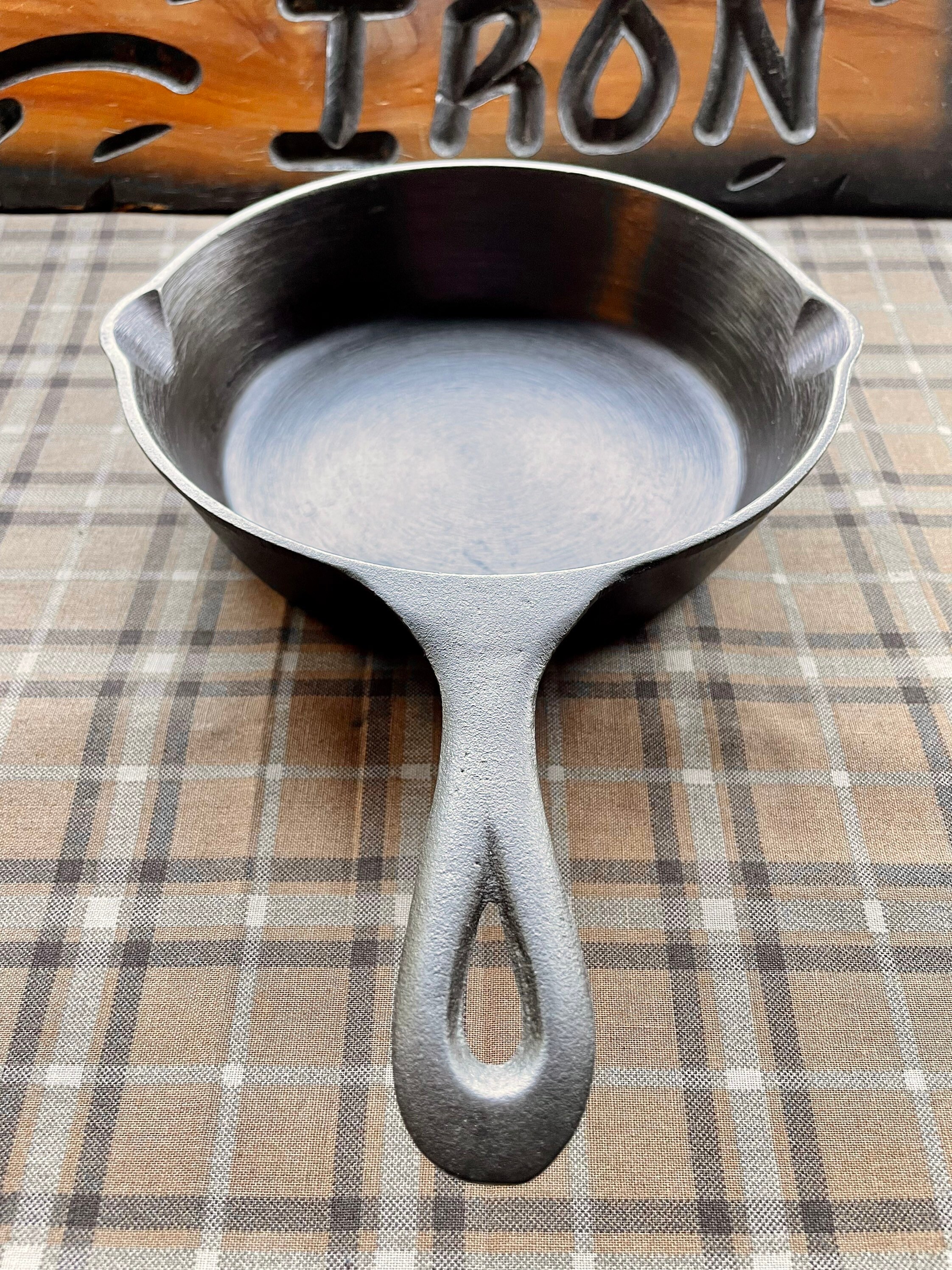 Rare Lodge 4 Three Notch Cast Iron Skillet - Etsy