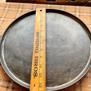 Rare! 1800’s Bailed Rotating Hearth Griddle Cast Iron Skillet - Etsy