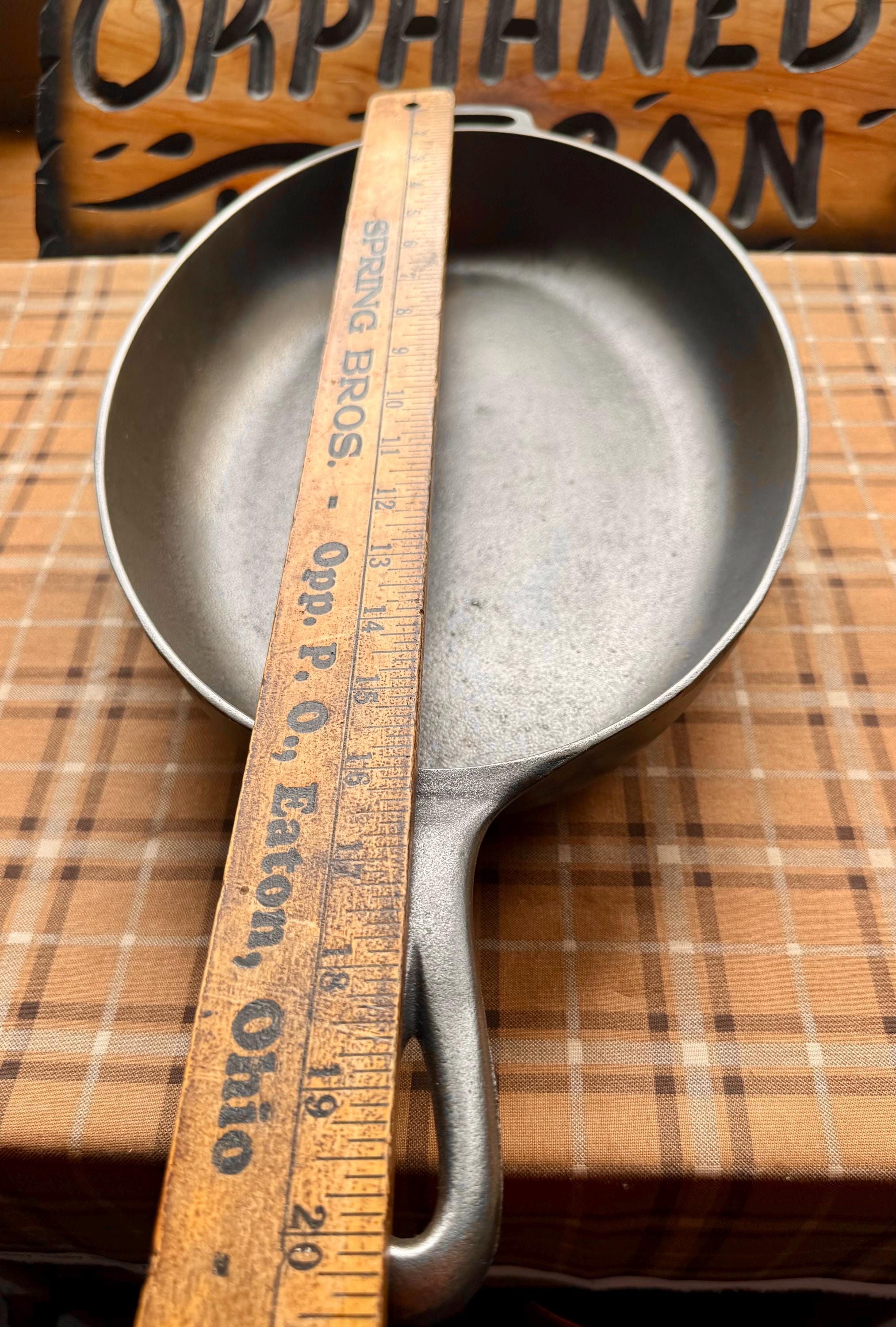 WOW! Griswold #15 Oval Fish Pan Large Block Logo Cast Iron Skillet - Etsy