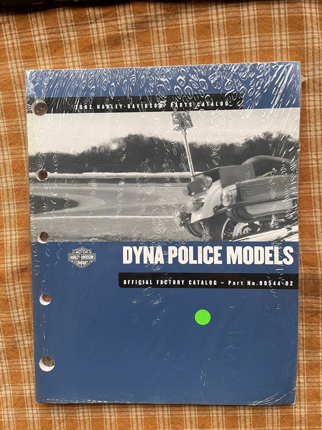 2002 Harley Davidson Police Motorcycle Parts Catalog NOS - Etsy