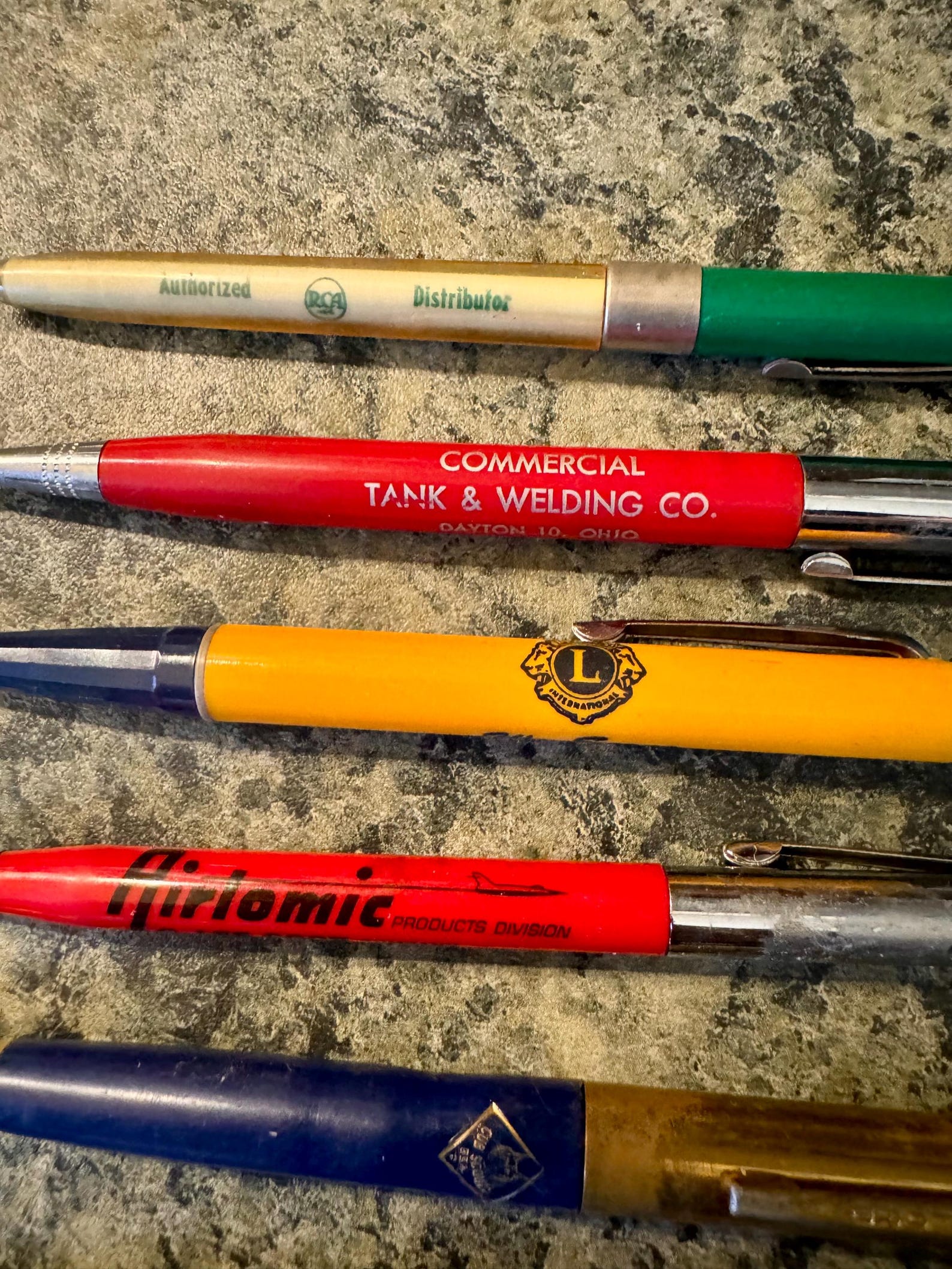 Vintage Advertising Ink Pen Lot - Etsy
