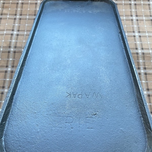 Rare! Wapak #8 Block Logo Long Griddle With Erie Ghost Mark - Etsy