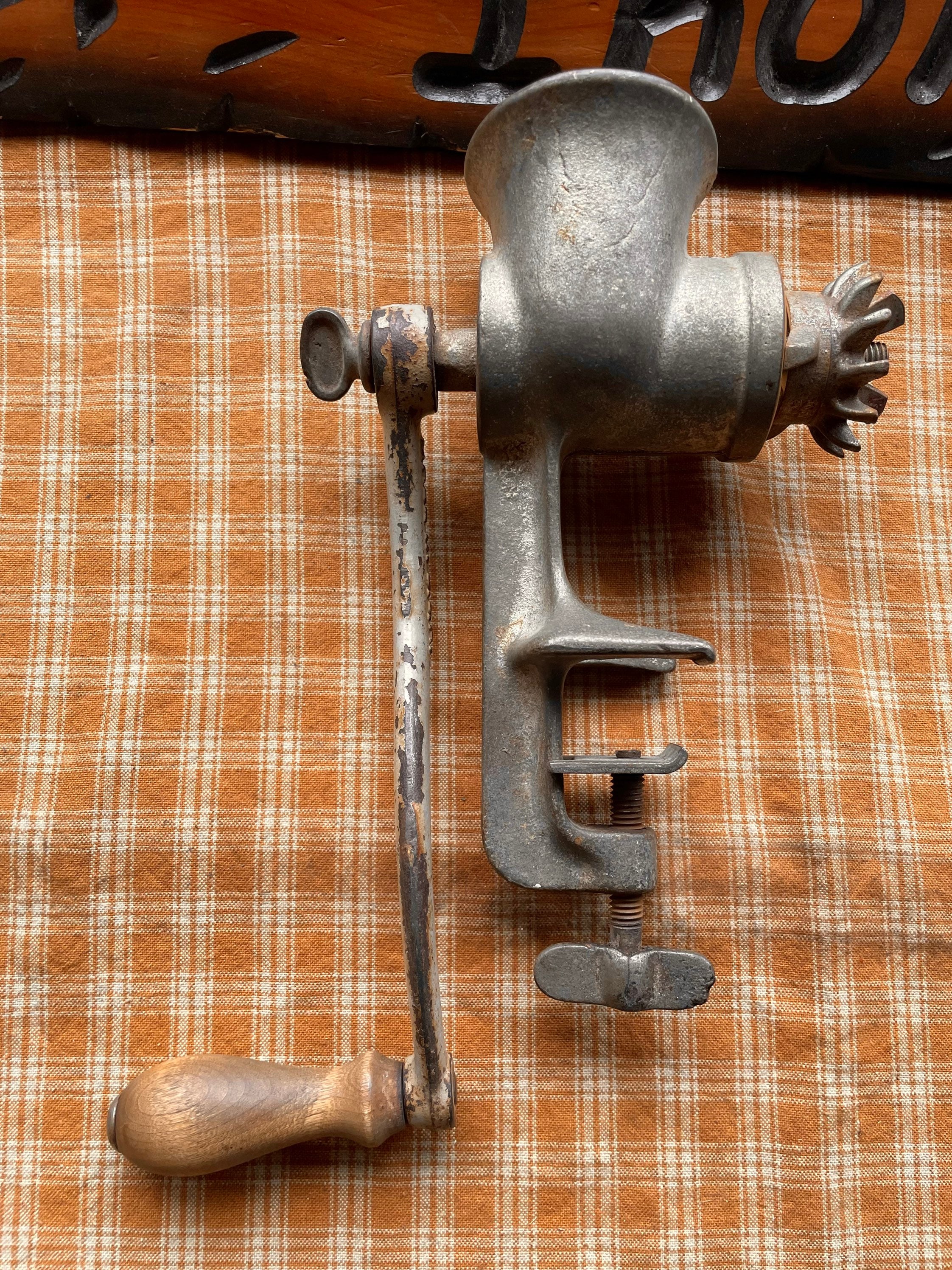Wards Cast Iron Food Chopper/meat Grinder | Etsy