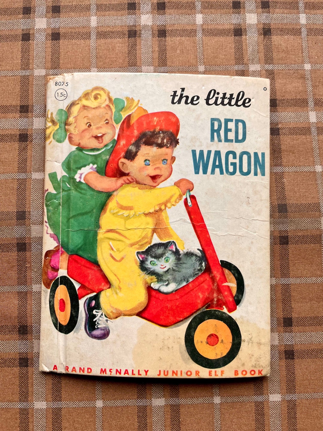 The Little Red Wagon Children’s Book Rand Mcnally Junior Elf Book - Etsy