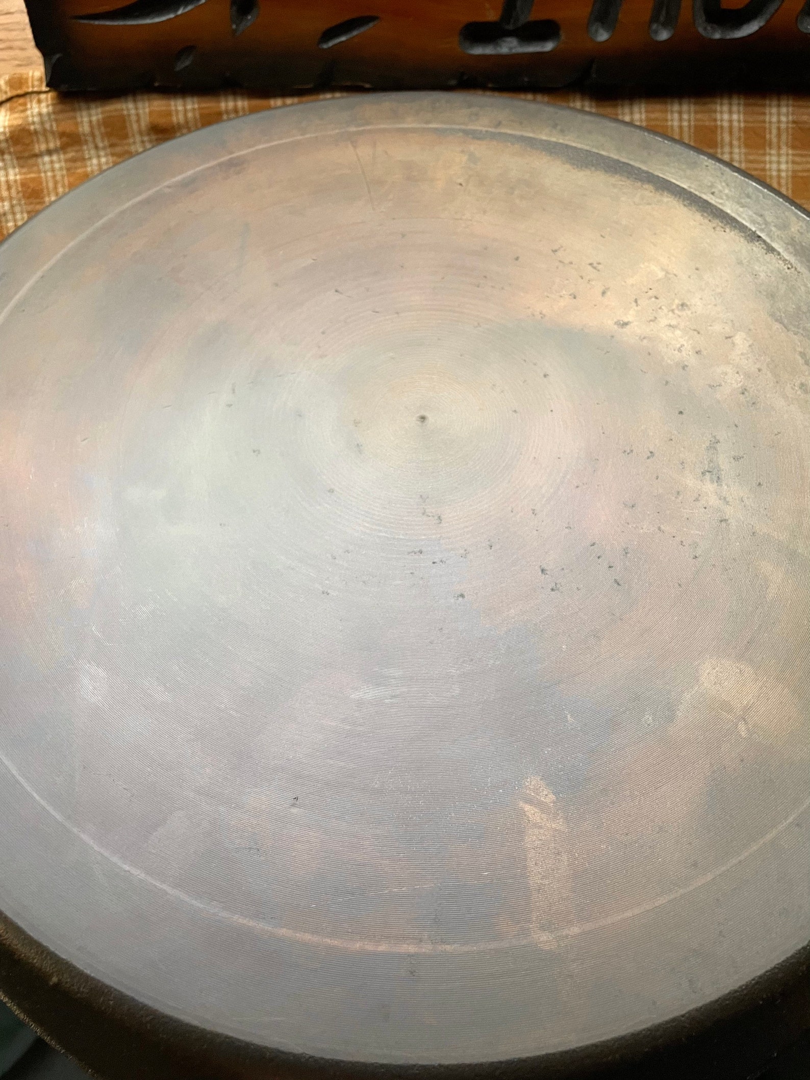 Rare! AB&I #15 Cast Iron Milled Bottom Skillet - Etsy