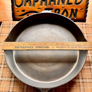 RARE! Chicago Hardware Foundry #14 Diamond Logo Cast Iron Skillet - Etsy