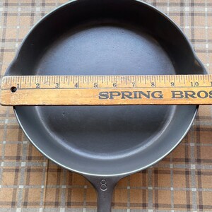 Smart #8 Canadian Cast Iron Skillet - Etsy