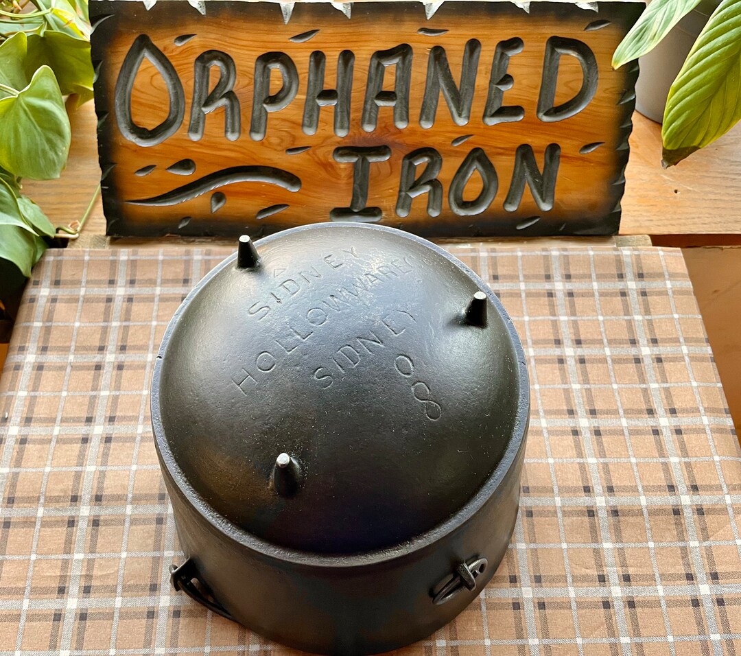 Wow! Sidney Hollow Ware #8 Cast Iron Bean Pot Kettle - Etsy