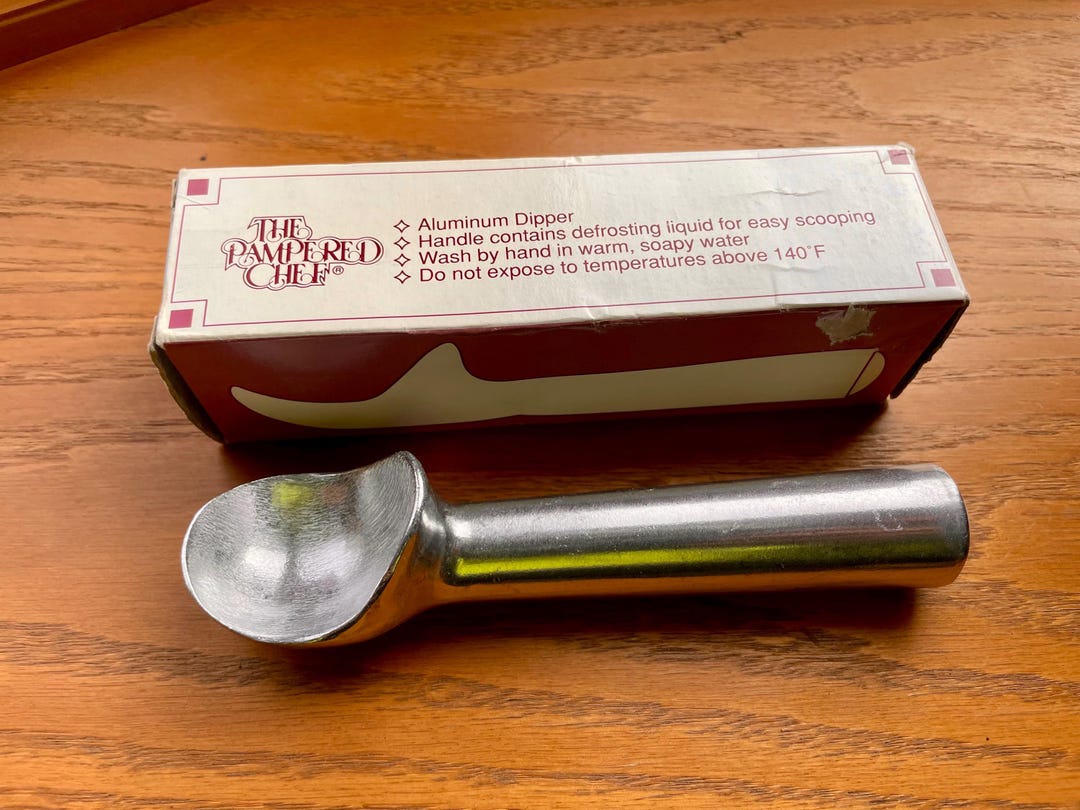 NOS the Pampered Chef Ice Cream Scoop - Etsy