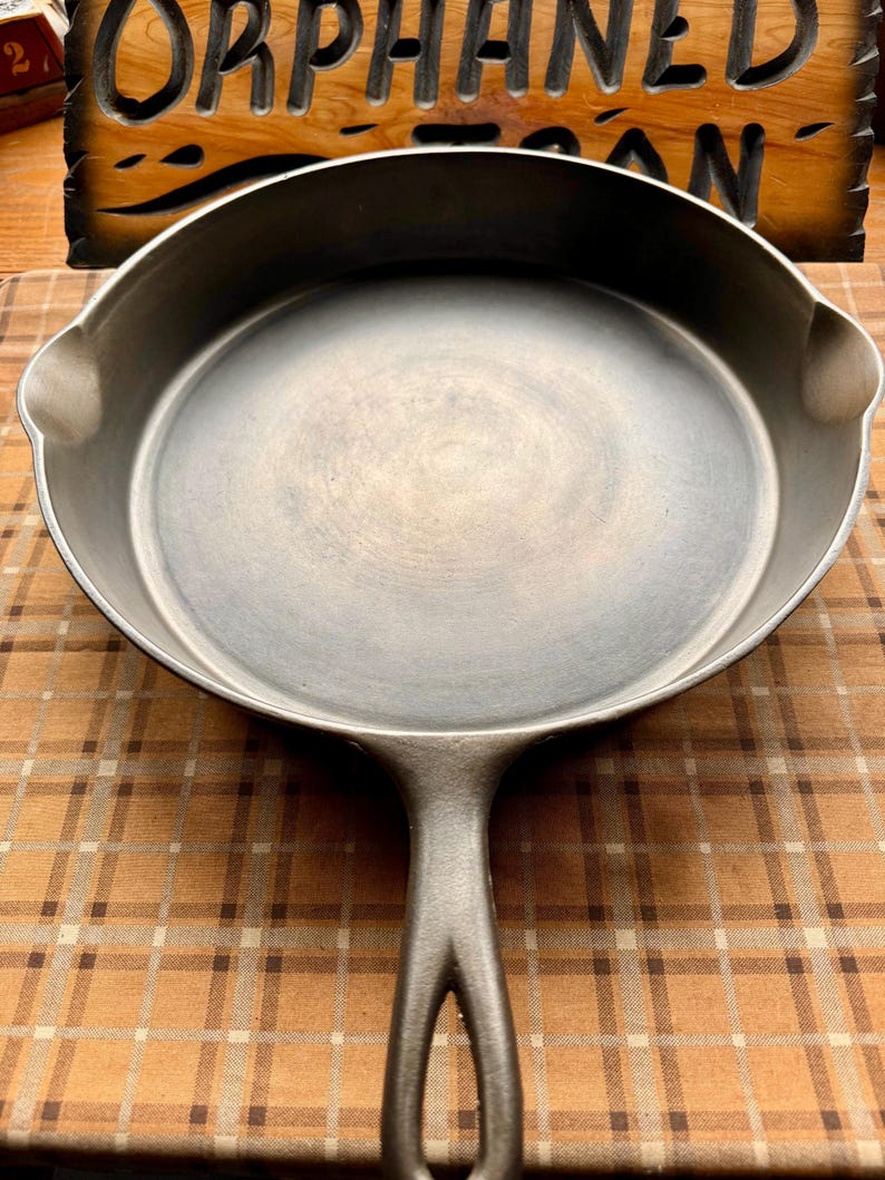 RARE! Sidney #12 Block Logo Cast Iron Skillet - Etsy
