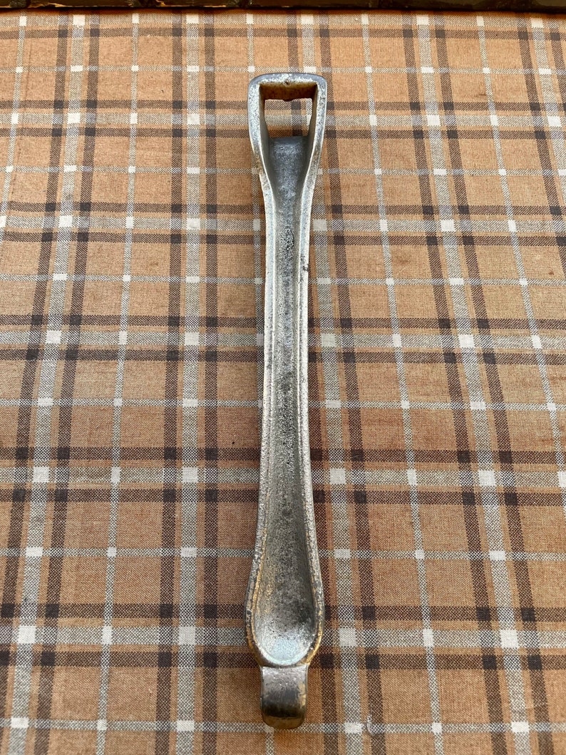 Antique Cast Iron Stove Eye Lifter Handle Nickel Plated - Etsy